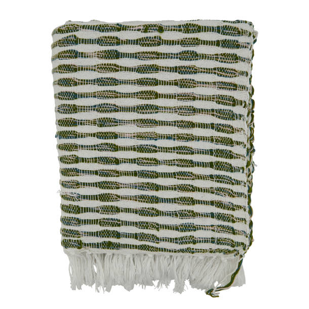 Saro Sevan 100% Cotton Throw | Wayfair